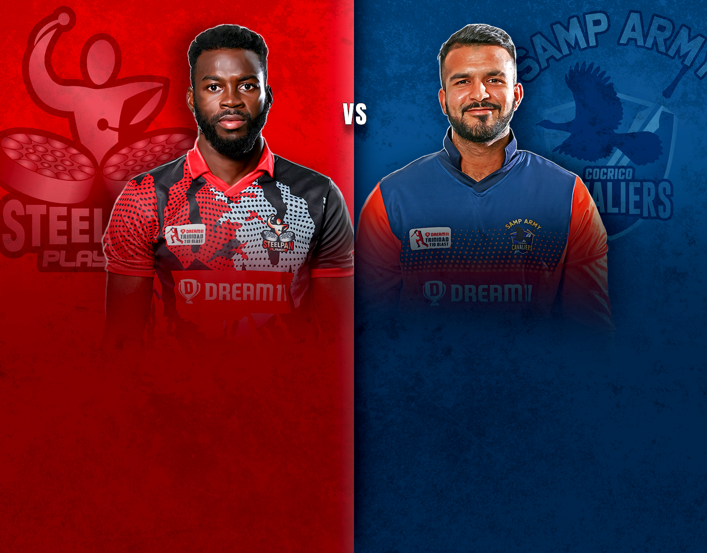 Steelpan Players vs Samp Army Cocrico Cavaliers Match 14 Match Dream11 ...